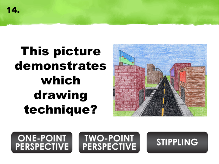 Elements of Art Review Game: Shape, Form, and Space (Interactive PPT A ...