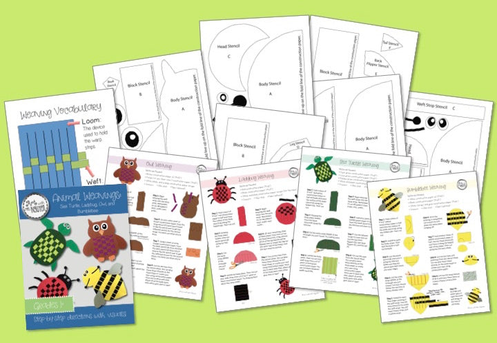 Art Lesson: Animal Paper Weaving – Art with Mrs. Nguyen