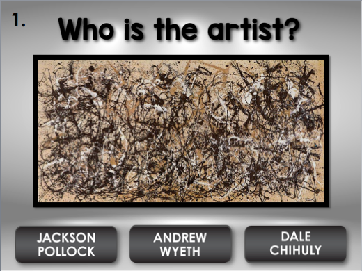 Who's That Artist: Interactive PowerPoint Art Game – Art with Mrs. Nguyen