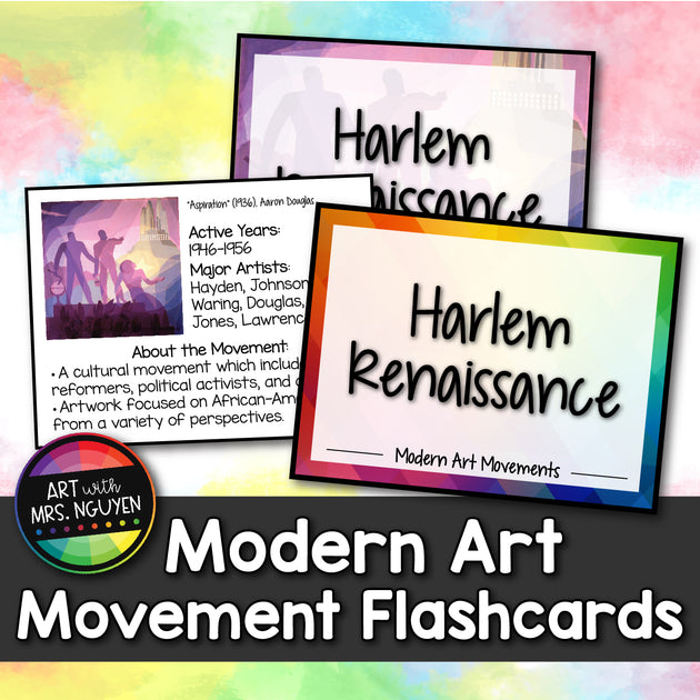 Art Education Resources – Tagged "Art History Cards" – Art with Mrs. Nguyen