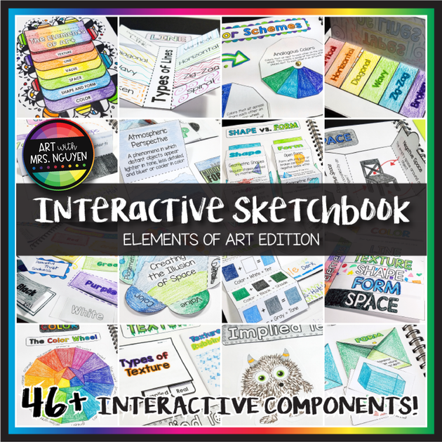 Interactive Art Sketchbook: Elements of Art – Art with Mrs. Nguyen