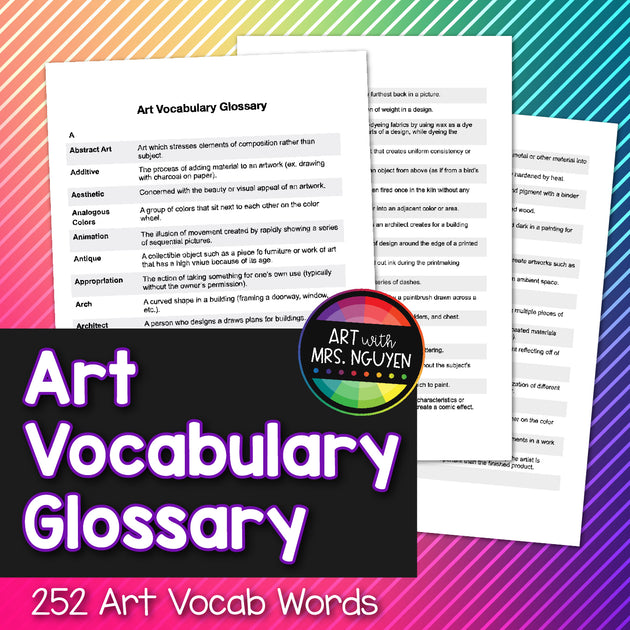 Art Glossary – Art with Mrs. Nguyen