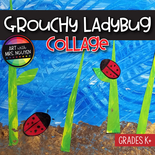 Art Lesson: Ladybug Collage – Art with Mrs. Nguyen