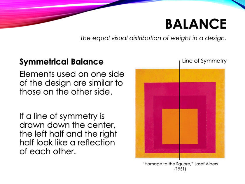 Principles of Design (Art) PowerPoint – Art with Mrs. Nguyen
